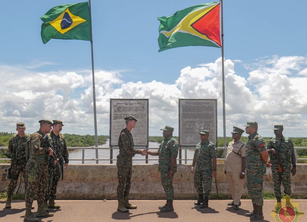 GDF, Brazilian military conduct joint patrols to strengthen border ...