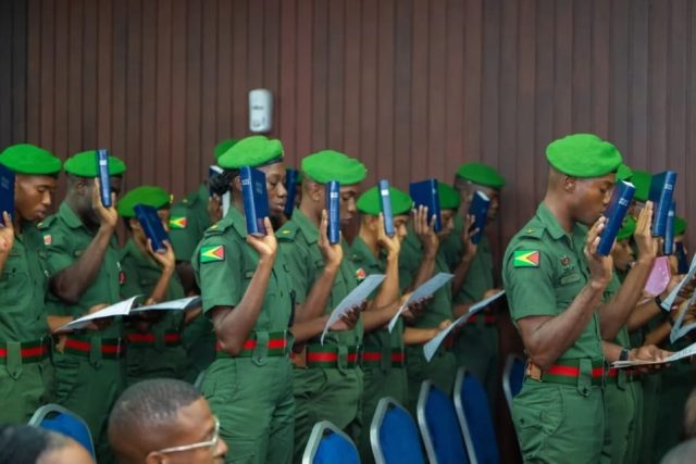 Newly commissioned GDF officers reminded of duty, discipline, and ...