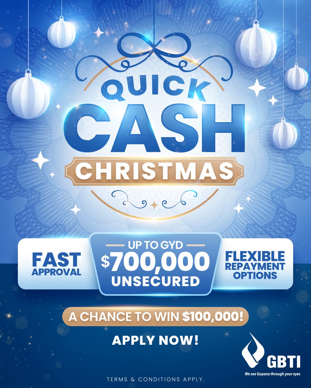 GBTI launches 'quick cash Christmas promotion' with up to $700,000 in ...