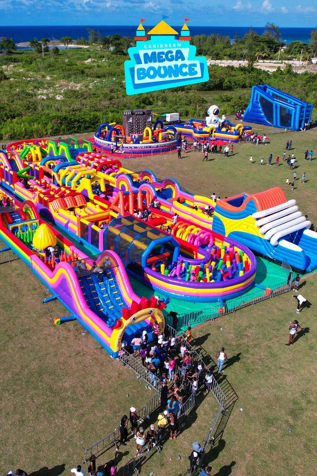 Caribbean MegaBounce brings region’s biggest inflatable adventure to ...