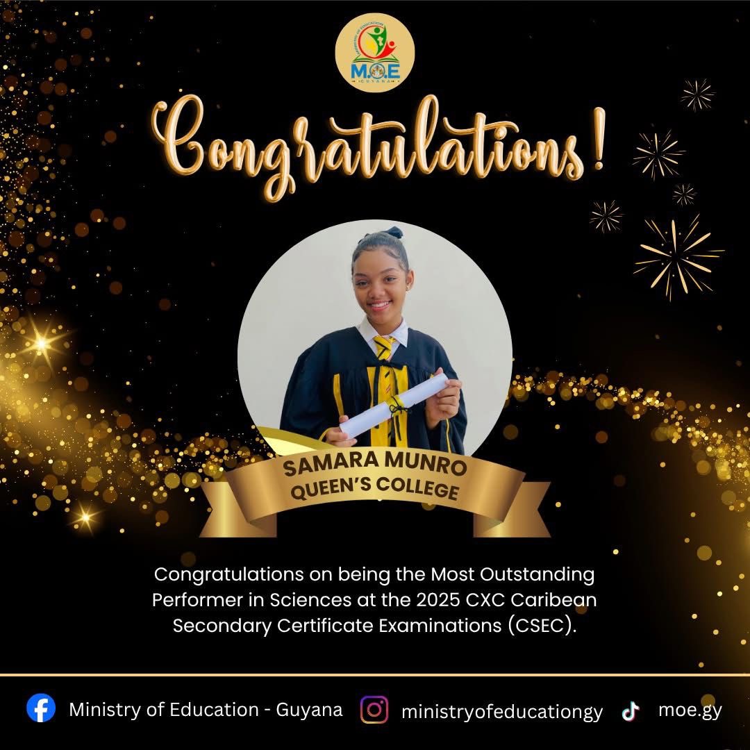 Students of SVN, QC earn top honours at CSEC - Ignite News