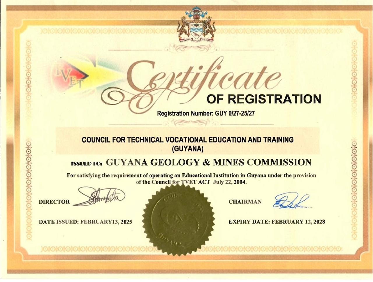 Mining school officially accredited - Ignite News