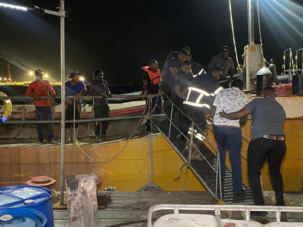 Death aboard vessel: Crew members die from suspected fume exposure ...
